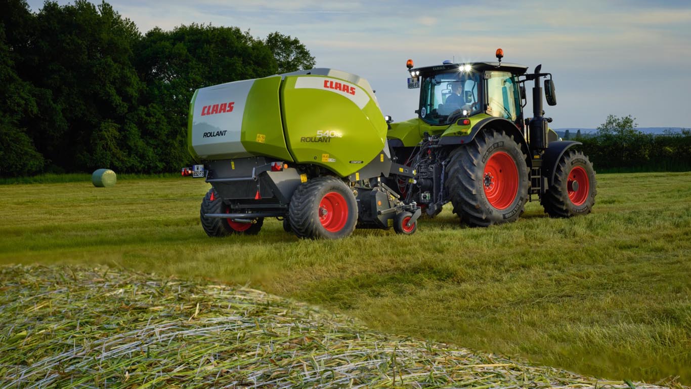 ROLLANT 540 RC from Claas – maximum strength for maximum power ...