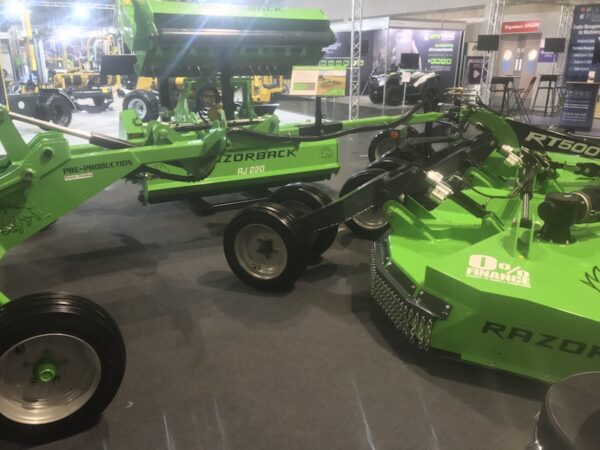Razorback RH500 mower and trailed harrow offer an attractive ...